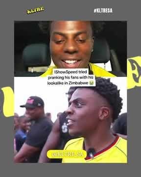 Ishowspeed in Zimbabwe | Twitch | Streaming | SATikTok | 4EVA Publishing Group | @4evagroup