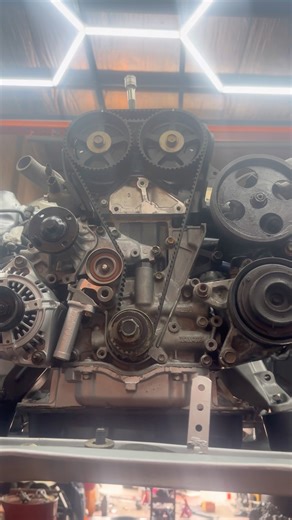 Supra 2JZ engine install BMW E 34 series 🦾￼