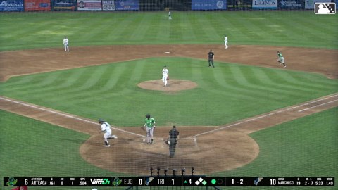 Jorge Marcheco's eighth strikeout