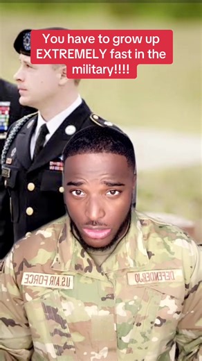 Growing up fast in the military #military #miltok #fypシ゚ #viral #defenderjo