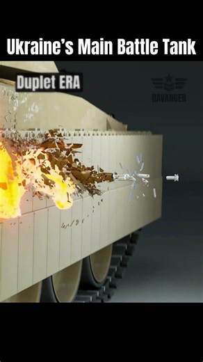 Ukraine's Main Battle Tank - T84 Oplot #shorts