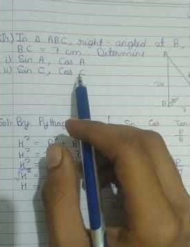 Class 10 chapter 8 trigonometry exercise 8.1 question 1