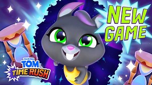 OBSESSED with Talking Tom Time Rush! 🏛🦖🎮 Colorful worlds, adventurous side paths and… running as Talking Becca?! 🤩 Join our out-of-this-world running squad! 🏃‍♀️💨👉 https://o7n.co/tttr-gl-fb-feed-organic #TalkingTomTimeRush #NewGame | Talking Angela