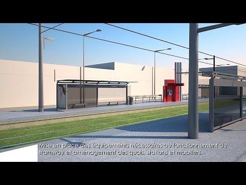 ARTEFACTO | Film 3D de la construction d'une ligne de tramway_CiteTram_Tours