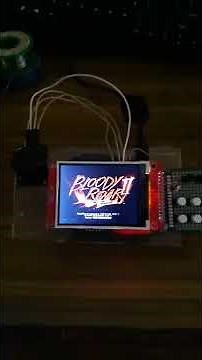 raspberry pi retro mod with LCD TFT ILI9341