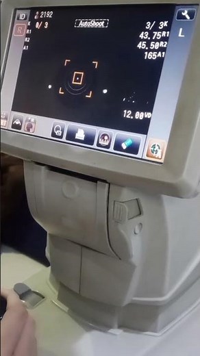 Measuring corneal curvature (K values) with an autorefractor – fast, accurate, essential!