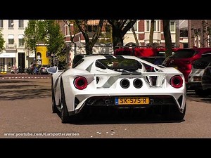 AFROJACK HIS BRAND NEW FORD GT IN AMSTERDAM! | Startup, Driveby and detailshots