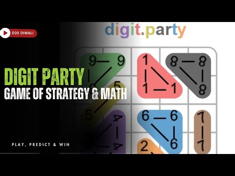 Digit Party – The Smartest Math Puzzle Game! 🧠 | Play Free | CCL IIT Gandhinagar