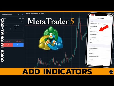 How to Add Indicators in MetaTrader 5 on Mobile – Step by Step Tutorial (2025)