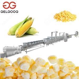[Hot Item] Industrial Fast Freezing Frozen IQF Freezer Machine Frozen Sweet Corn Processing Equipment