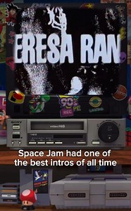 Peak cinema 🏀🐰 . . . . . . #spacejam #michaeljordan #basketball #looneytunes #nostalgia #nostalgic #90skid #bugsbunny #monstars | Nostalgic 90s