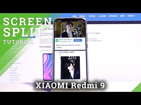 Split Screen Feature - Dual Apps Option on XIAOMI Redmi 9