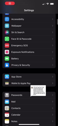Replying to @juliet_owls settings > privacy and security > lifa app > photos > all photos