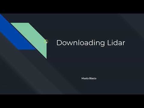 Downloading Lidar