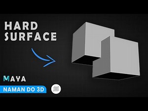 Modeling Hard Surface Shapes in Maya | Full Process Explained