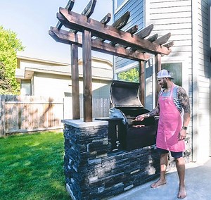 7.2M views · 697 reactions | Create your own outdoor kitchen & grill station ! | MetDaan | Facebook