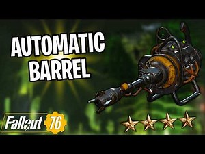 New 8k Damage Automatic Plasma Caster Is Insane - Fallout 76 PTS