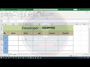 How To Enable Developer Option In Excel