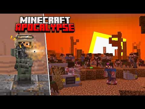 BEST Zombie Apocalypse MODS/ADDONS For MCPE 1.21+