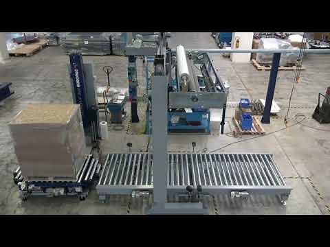 Robopac Technoplat 3000 Semi Auto Stretch Wrapping Machine