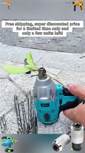 🔥🔥Upgrade your tools with ease! 💪This adapter allows you to effortlessly convert your wrench into a hammer drill, meeting your diverse working needs and becoming an essential addition to your toolbox.😎 🎁It's also perfect as a gift for a loved one who loves tools. | Obviouslything/