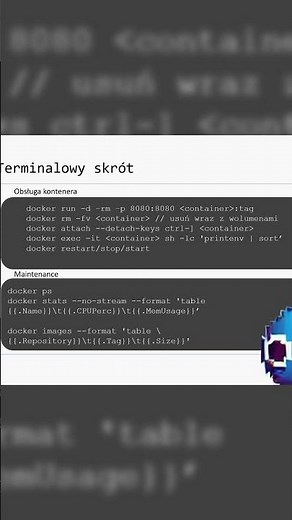 7 poleceń Dockera, które musisz znać 🐳 (terminalowy skrót)