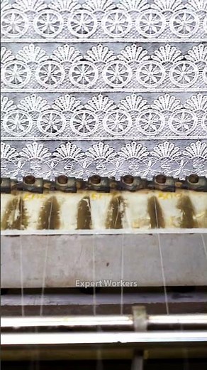 Lace Designing Process in Factory | Experts Unveil Secrets #explore