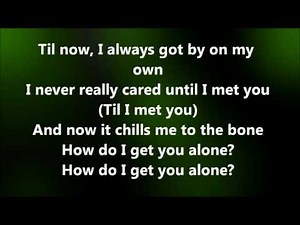 Alyssa Reid - Alone again part 2 (lyrics)