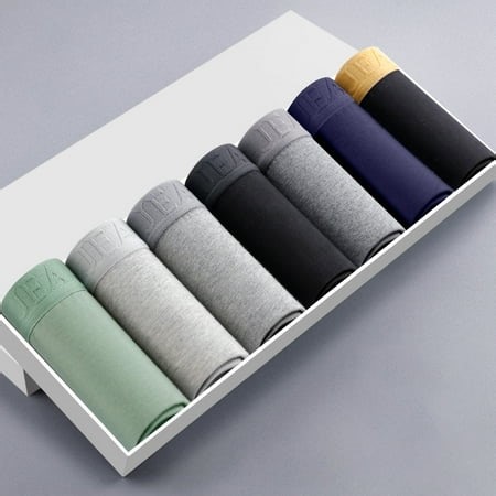 Boxer Men's Panties Underpants Pure Cotton Male Comfortable Breathable Man Boxershorts Sexy Underwear For Men L-5XL 7PCS 7-3 2XL - Walmart.ca