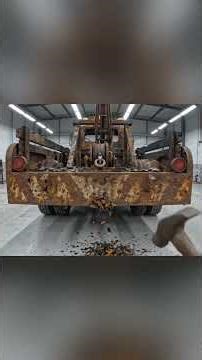 Restoring a Rusted Truck Garage Repair Transformation!