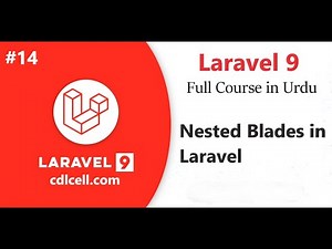 (14) Nested Blade Template | How to Open Nested Blade files in Laravel