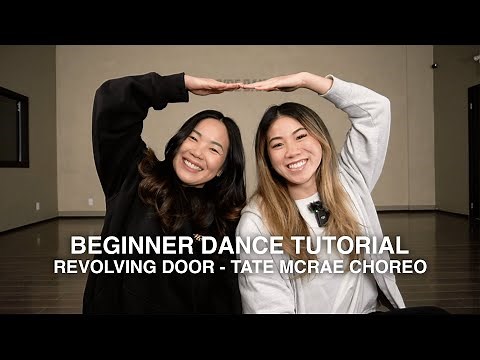 BEGINNER DANCE TUTORIAL | Revolving Door - Tate Mcrae Choreography