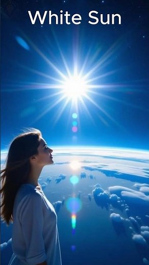 Is the Sun Really Yellow? The Actual Color of the Sun is White #facts