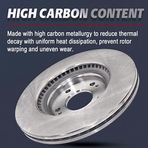 Allcombo 10.83" Front Brake Rotors for 2003 2004 2005 2006 2007 2008 Pontiac Vibe, 2000 2001 2002 2003 2004 2005 Toyota Celica, 2003 2004 2005 2006 2007 2008 Toyota Corolla Matrix Brakes Replacement