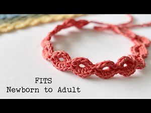 Summer Breeze Crochet Hair band Tutorial - Great for Beginners and Craft Fairs!