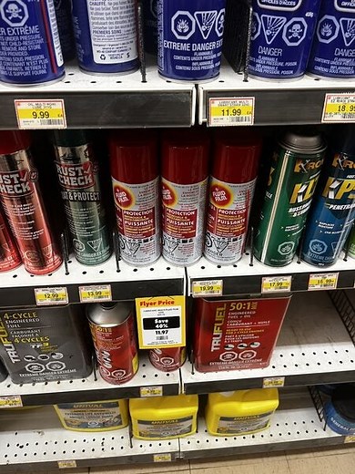 [Home Hardware] Fluid Film Rust and Corrosion Prevention Spray 333g ($11.97)  40% off - RedFlagDeals.com Forums