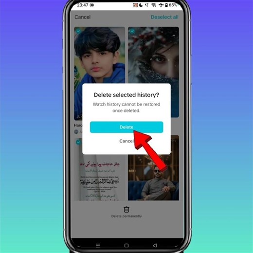 Delete CapCut View History || How To Delete View History On CapCut App #capcut