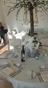 The neutral colour scheme and floor to ceiling windows ensure our Ballroom is the perfect match for your #wedding day - whatever your theme! Come & see for yourself on Tuesday from 4pm. bit.ly/June19PMFB | West Tower Exclusive Wedding Venue