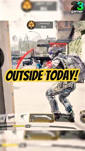 Sliding into the WEEKEND Like 💥 COD Mobile #shorts #codm