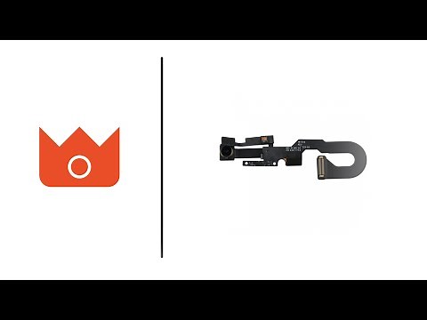 How to replace iPhone 8 front camera and proximity sensor