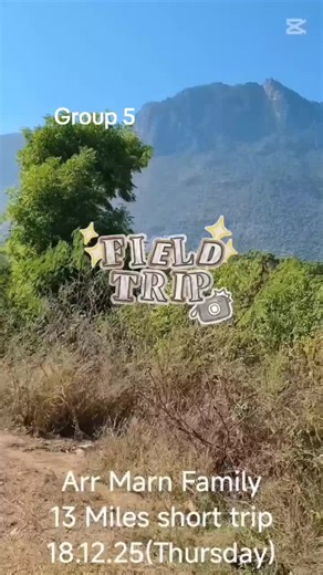 #Arr Marn schooltrip #Excursion #13miles