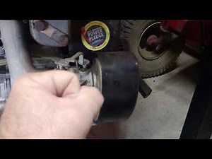 Tecumseh throttle linkage set up on Coleman Generator