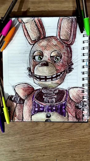 Dibujo Rápido de Spring Bonnie de Five Nights At Freddy's