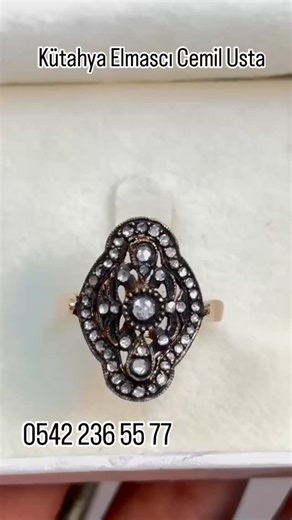 Elmas Yüzük  #elmas #elmasyüzük #kütahya #bursa #istanbul #izmir #ankara #balıkesir #çanakkale #eskisehir #manisa #yunanistan | Osmanli Mücevherleri, Antik Restorasyonlu Elmas Işlemeciliği [Diamond] | Facebook