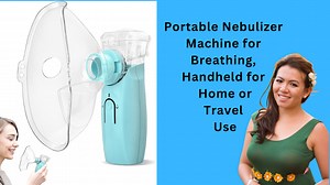 Watch Portable Nebulizer Handheld Device for Home & Travel Use on Amazon Live
