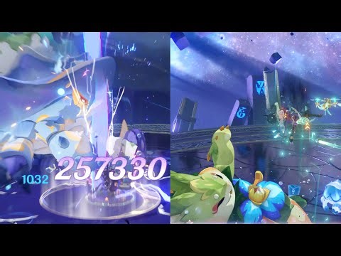 Dendro and Pyro unnecessary: Flins Lunar-Charged & Xiao Hyperplunge - UI-less Abyss