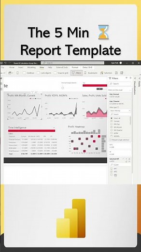 PowerBI: How to make a report in 5 Minutes