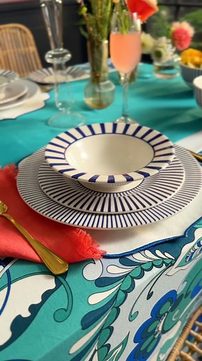 1.7K views · 19 reactions | Spode Steccato is a fearless embrace of classic design. Statement stripes mesmerise across the collection in Spode’s iconic cobalt blue hue, paying homage to a rich heritage of ceramic mastery and innovation. To take a closer look at the new collection visit: https://bit.ly/493wPTS | Spode | Facebook
