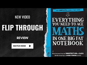 Everything You Need to Ace Math in One Big Fat Notebook: The Complete School Study Guide