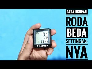 Cara Setting Speedometer Sepeda Inbike ( How to Setting Inbike Cyclocomputer )